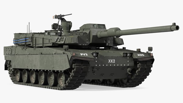 modelo 3d Tanque Pantera Negra K2 - TurboSquid 2224910