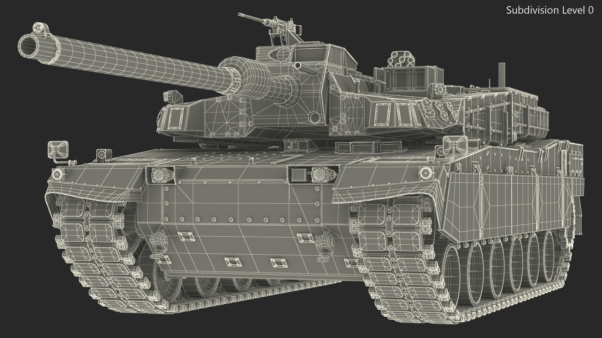 3D K2 Black Panther Tank - TurboSquid 2224910
