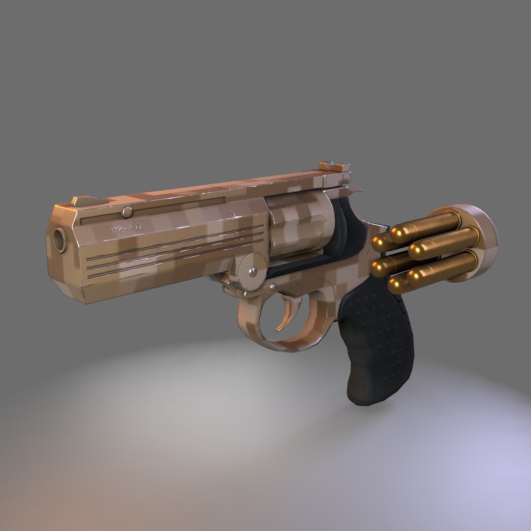 Mp 412 Rex 3D Model - TurboSquid 1433394