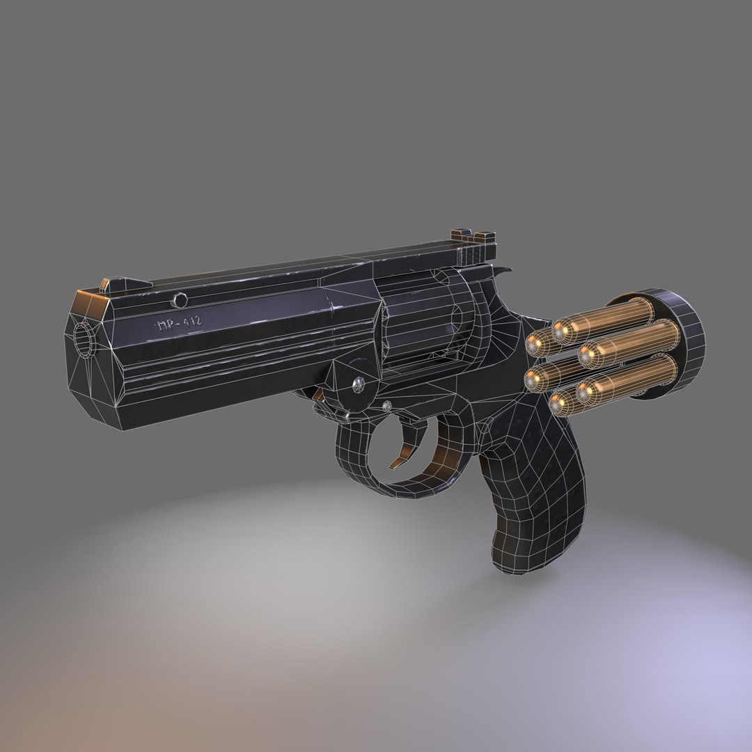 Mp 412 Rex 3D Model - TurboSquid 1433394