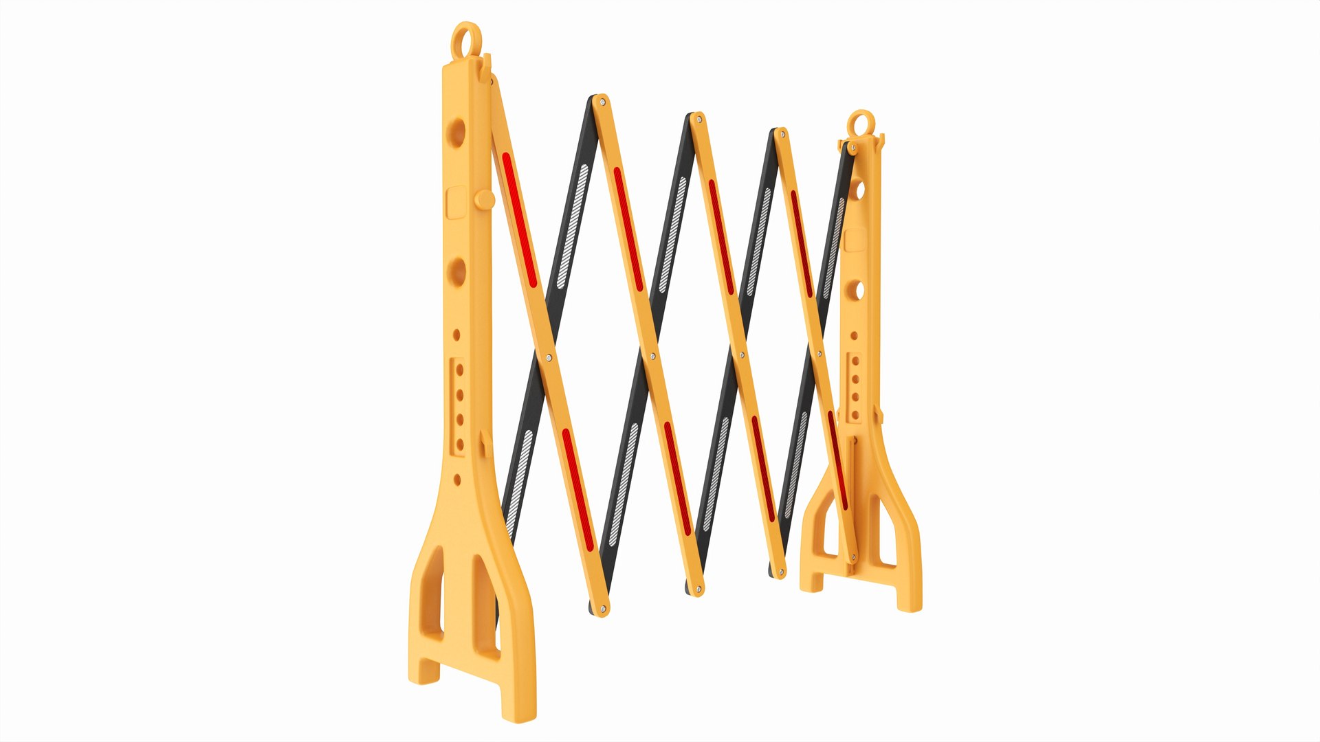 Expandable Safety Barricade 3D - TurboSquid 2225036
