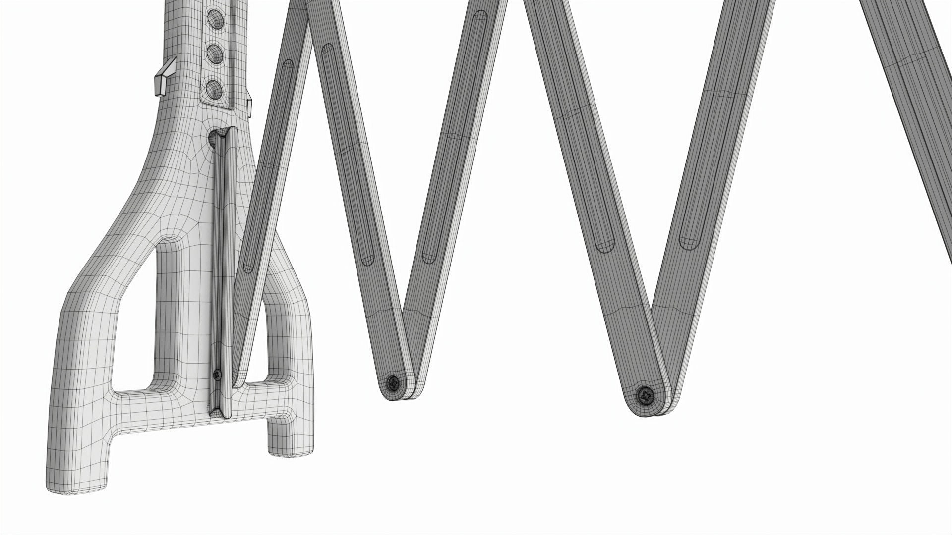 Expandable Safety Barricade 3D - TurboSquid 2225036