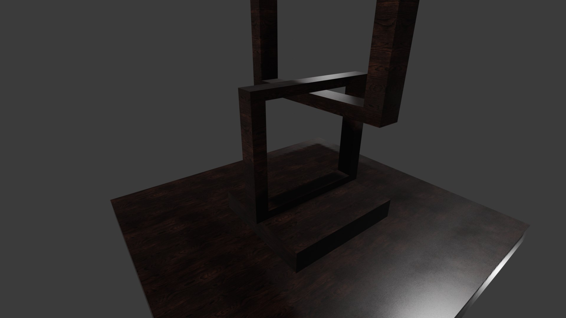 3D Wood Table Model - TurboSquid 2354975
