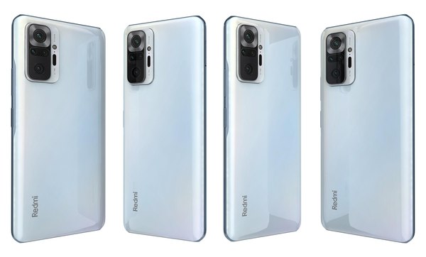 Xiaomi Redmi Note 10 Pro Max All Colors model - TurboSquid 1718859