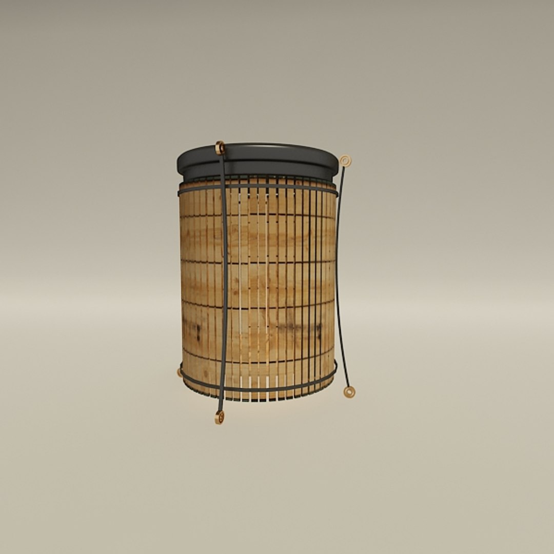 3d Model Of Litter Barrel