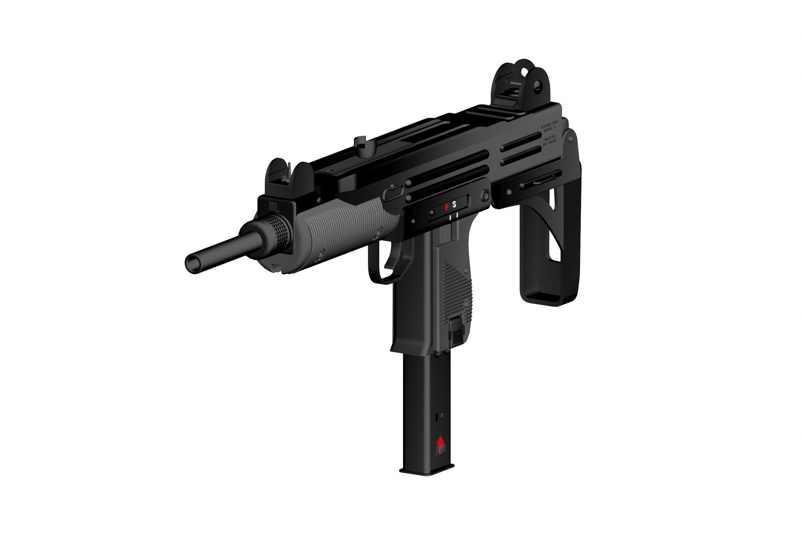 3D Uzi - Model A Model - TurboSquid 2060855