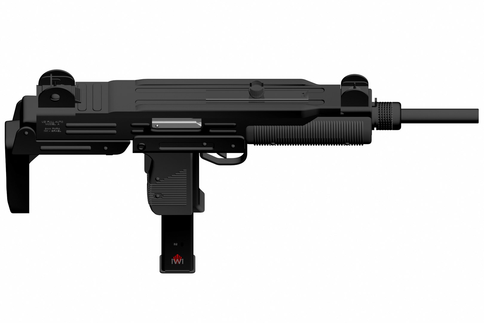 3D Uzi - Model A Model - TurboSquid 2060855