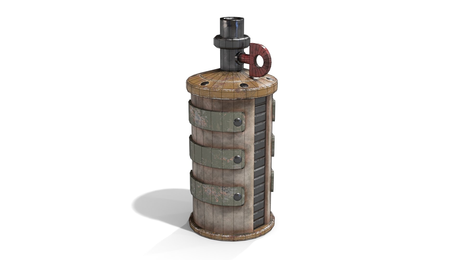 3D Homemade Grenade - TurboSquid 1749897