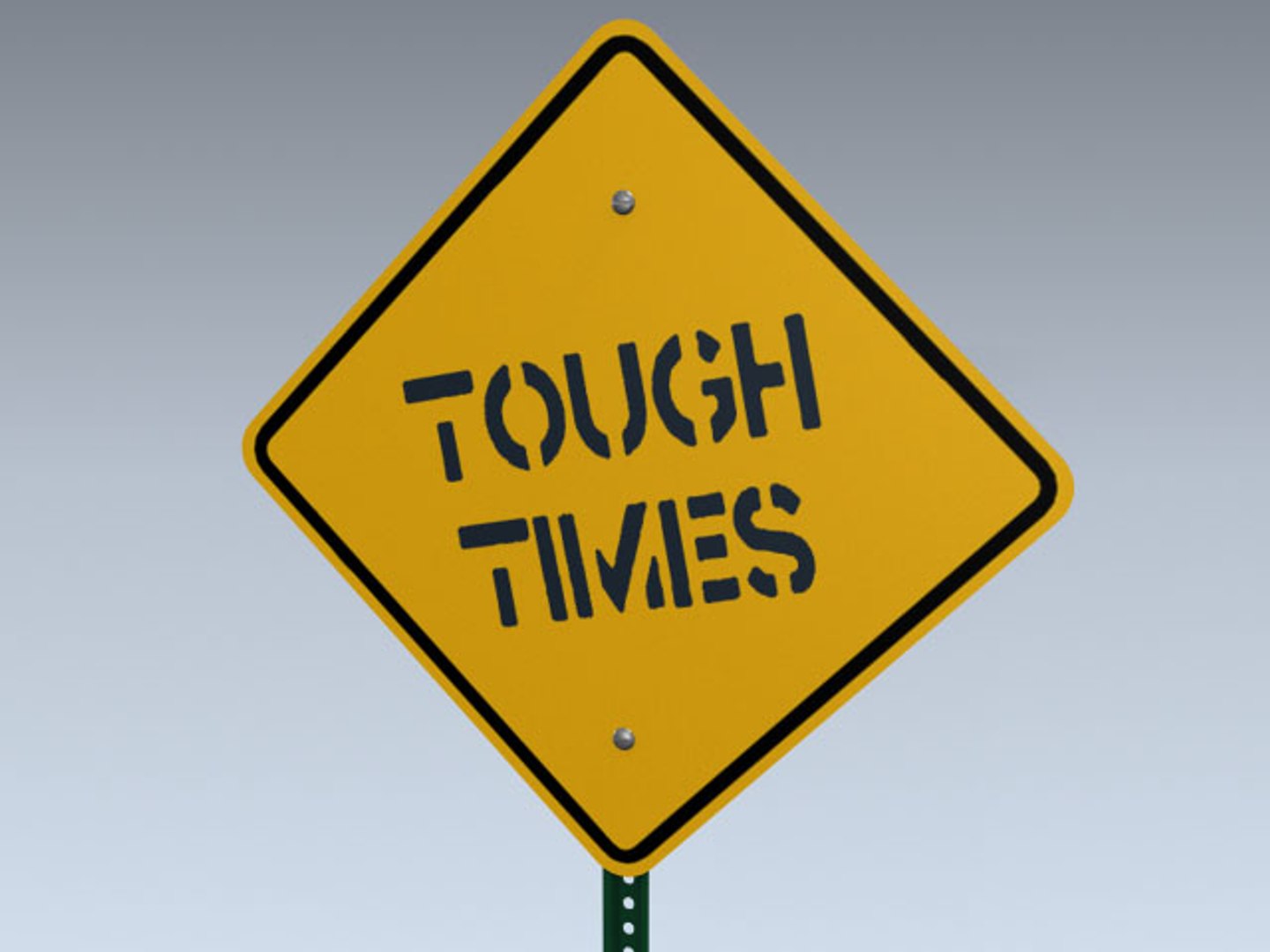 3d Model Road Sign Tough