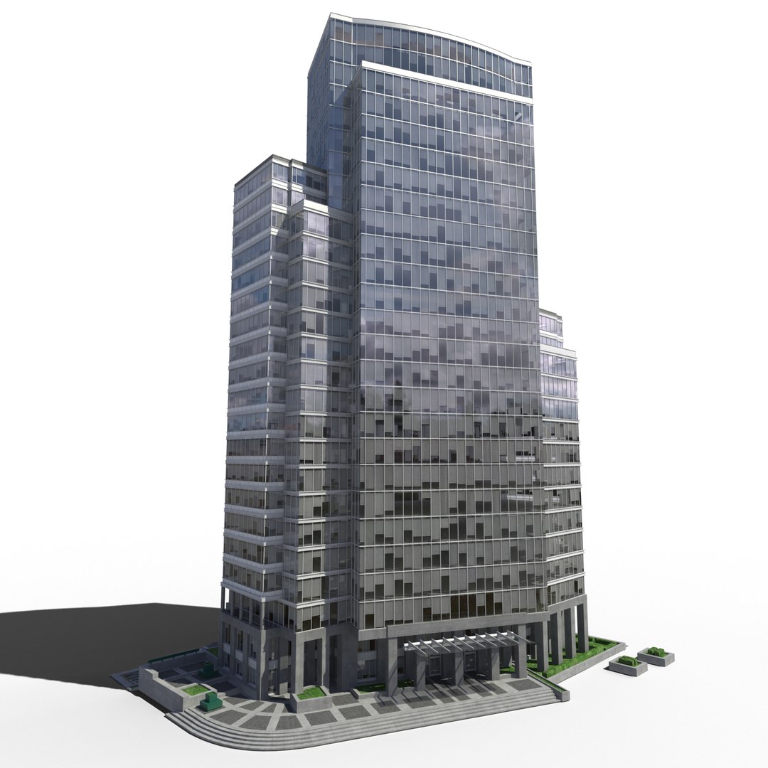 3d Max Office Building