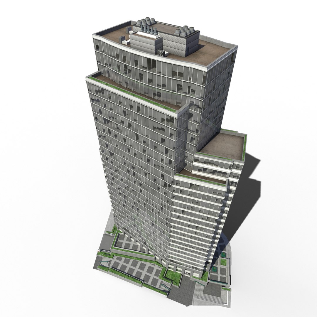 3d Max Office Building