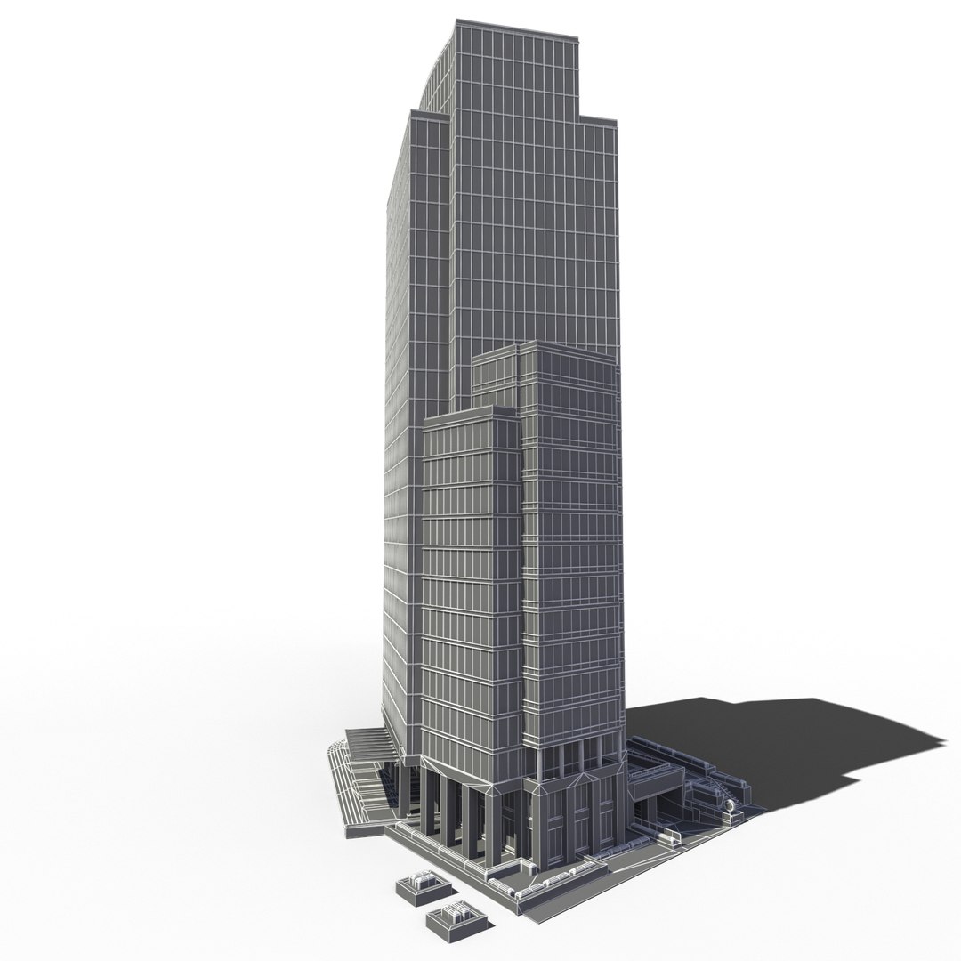 3d Max Office Building