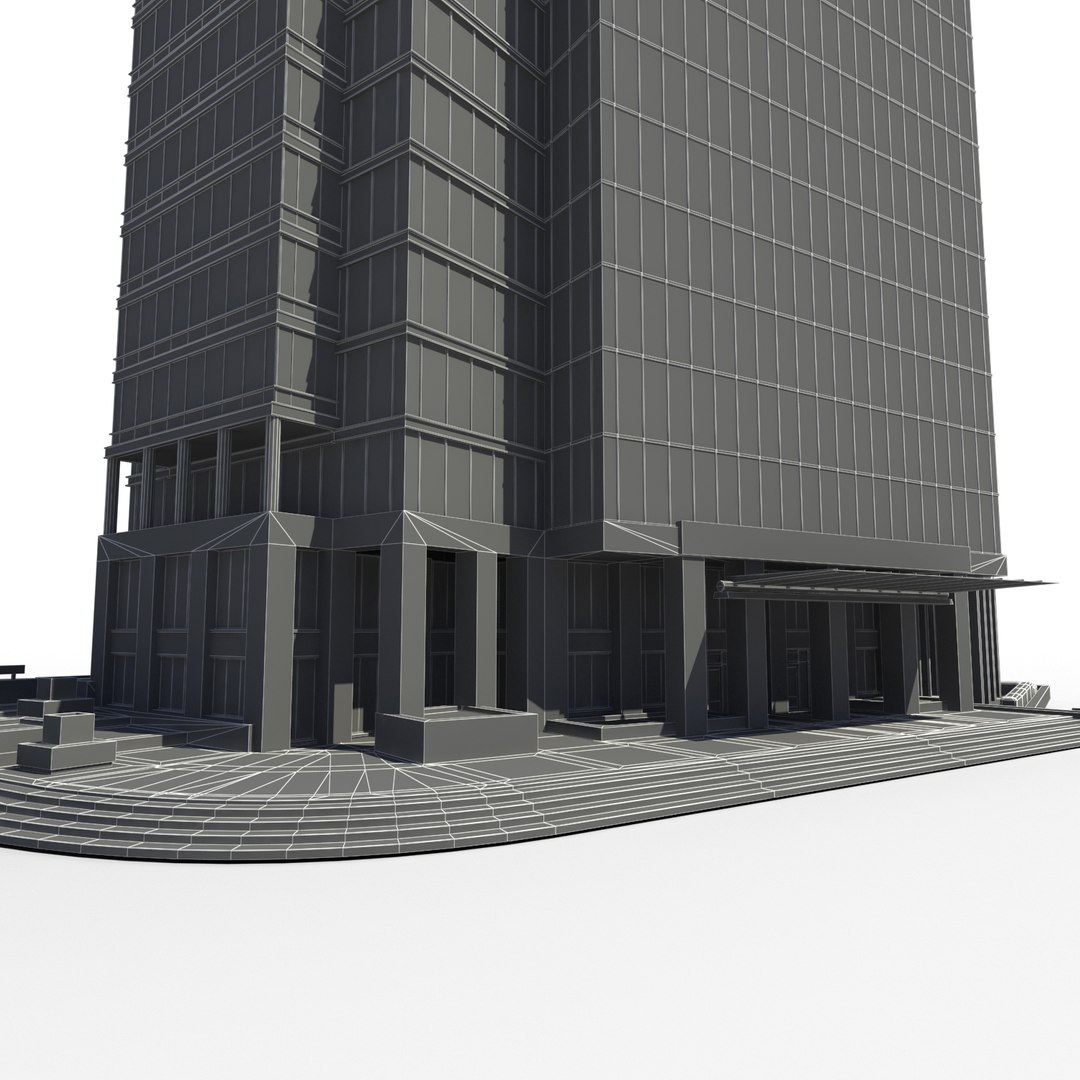 3d Max Office Building