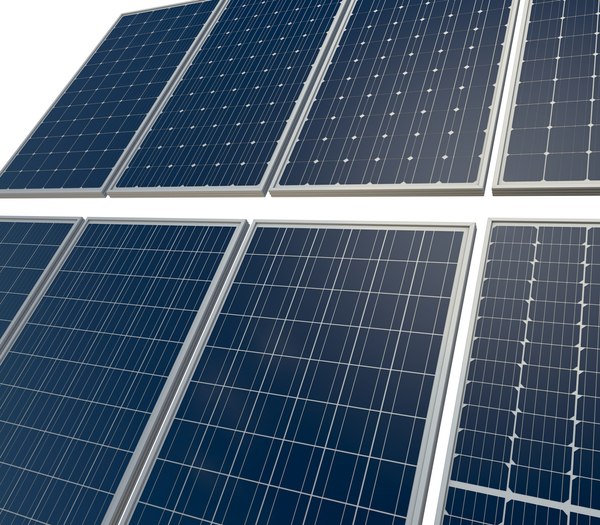 modelo 3d Paneles solares v5 - TurboSquid 1836519
