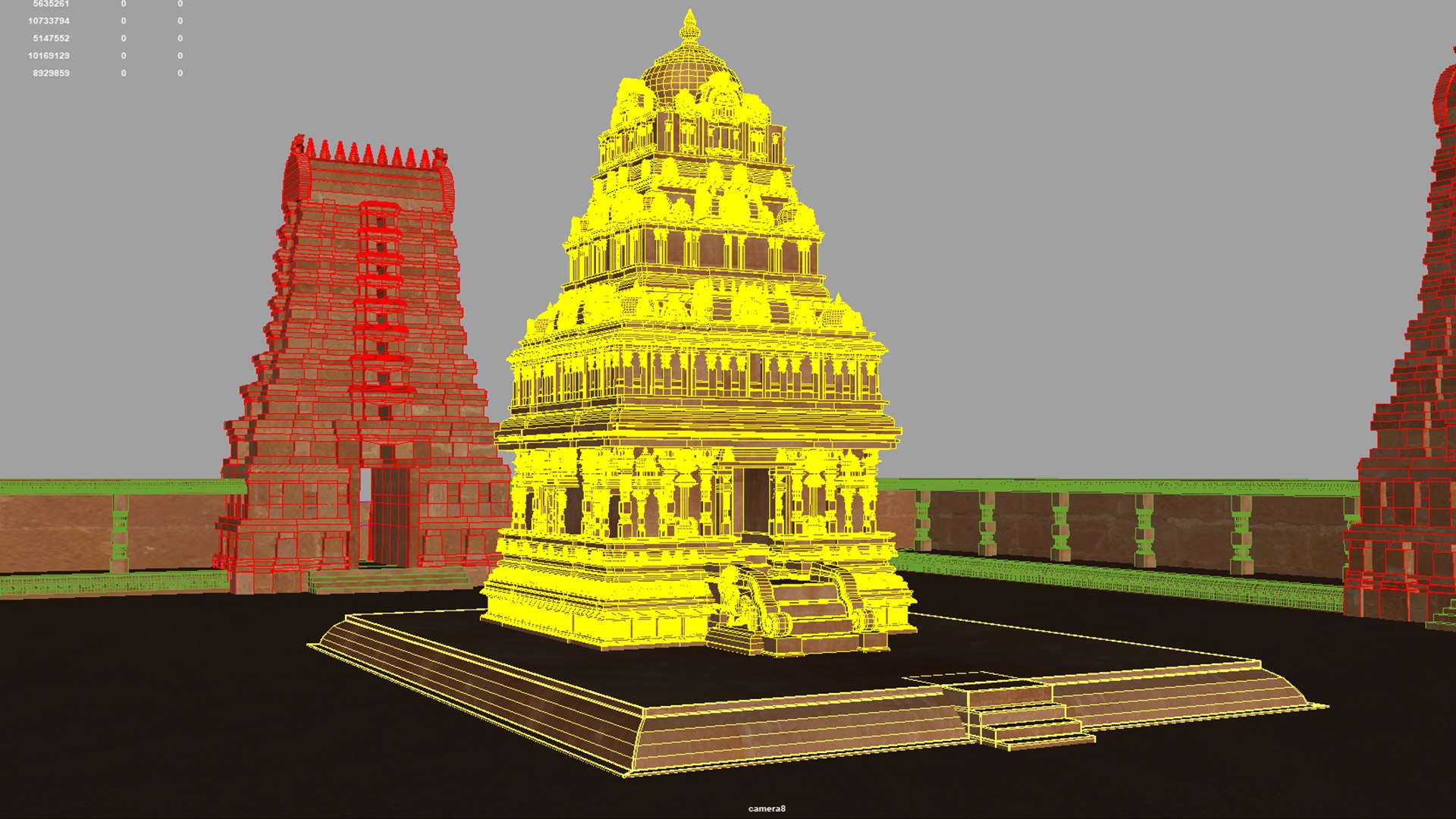 Hindu Temple 3D Model - TurboSquid 2376983