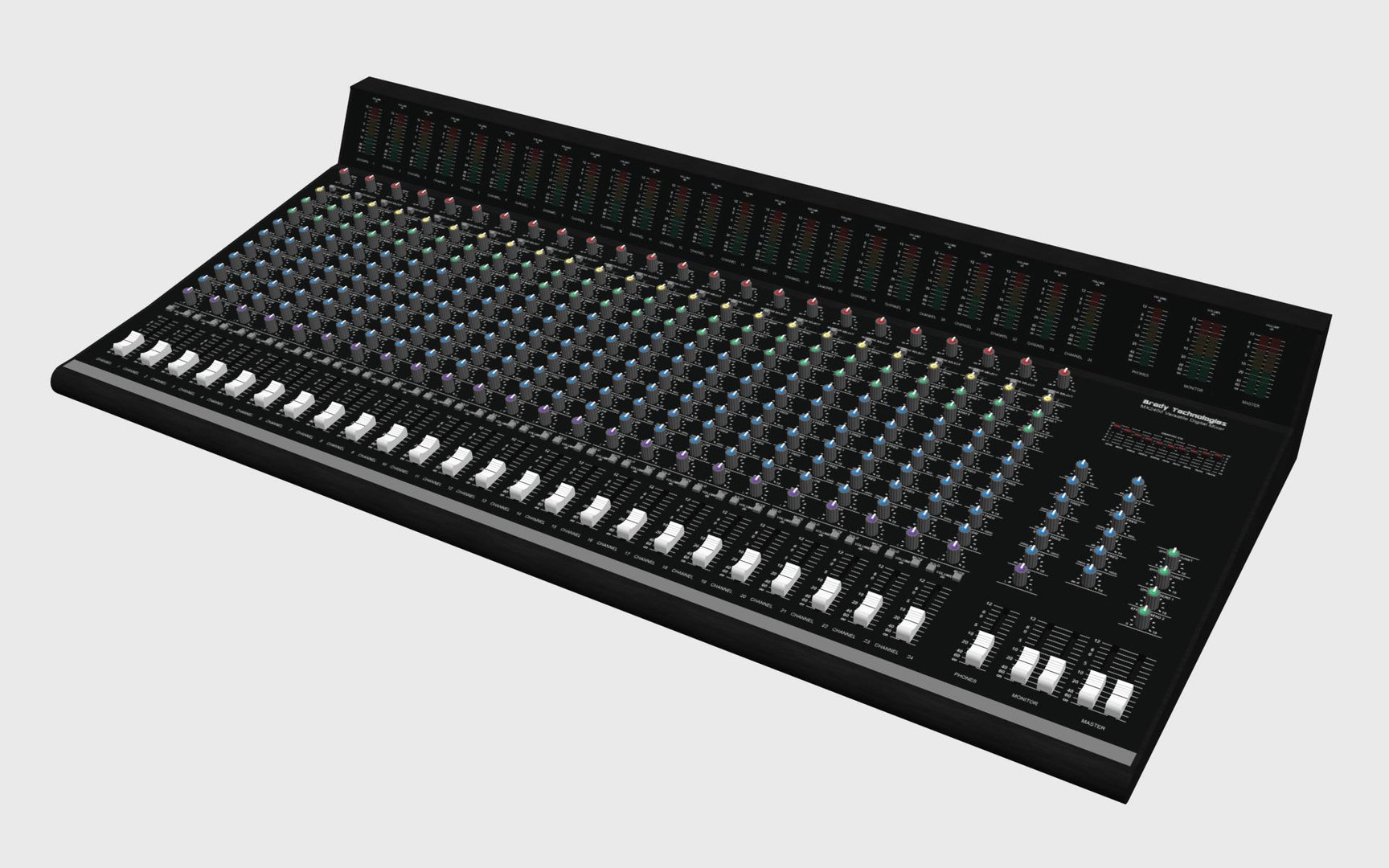 Mixing Board 3d Max