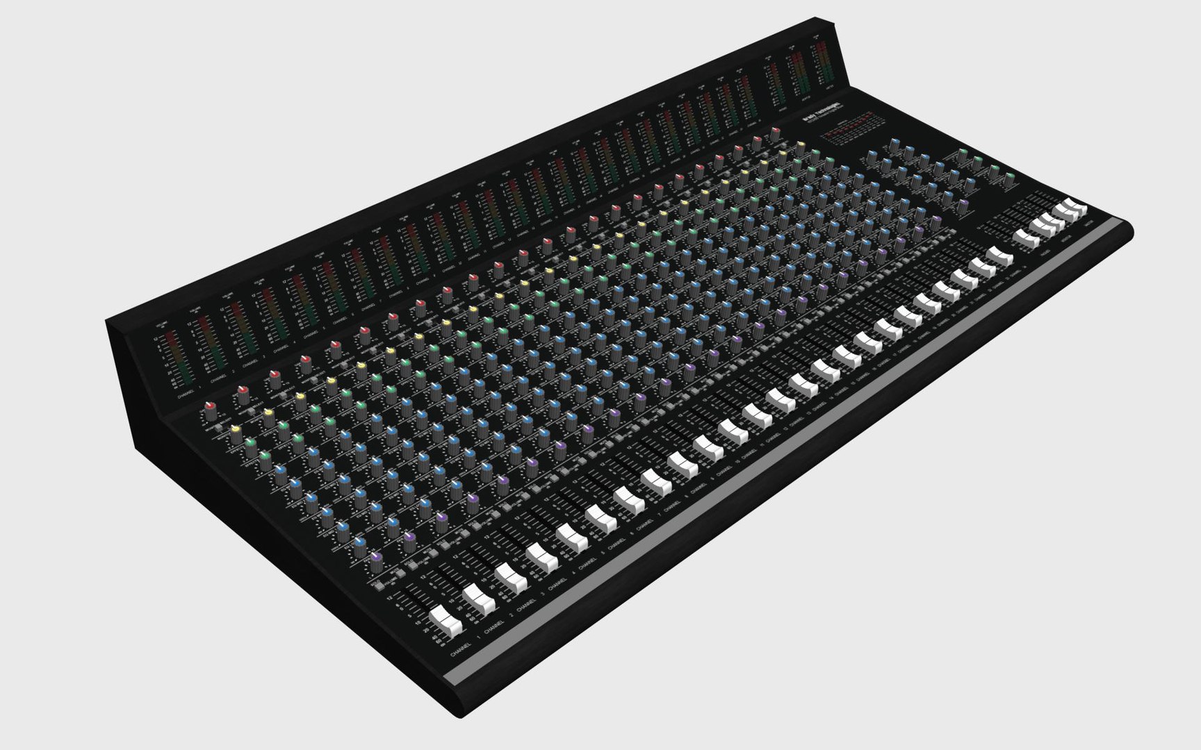 Mixing Board 3d Max