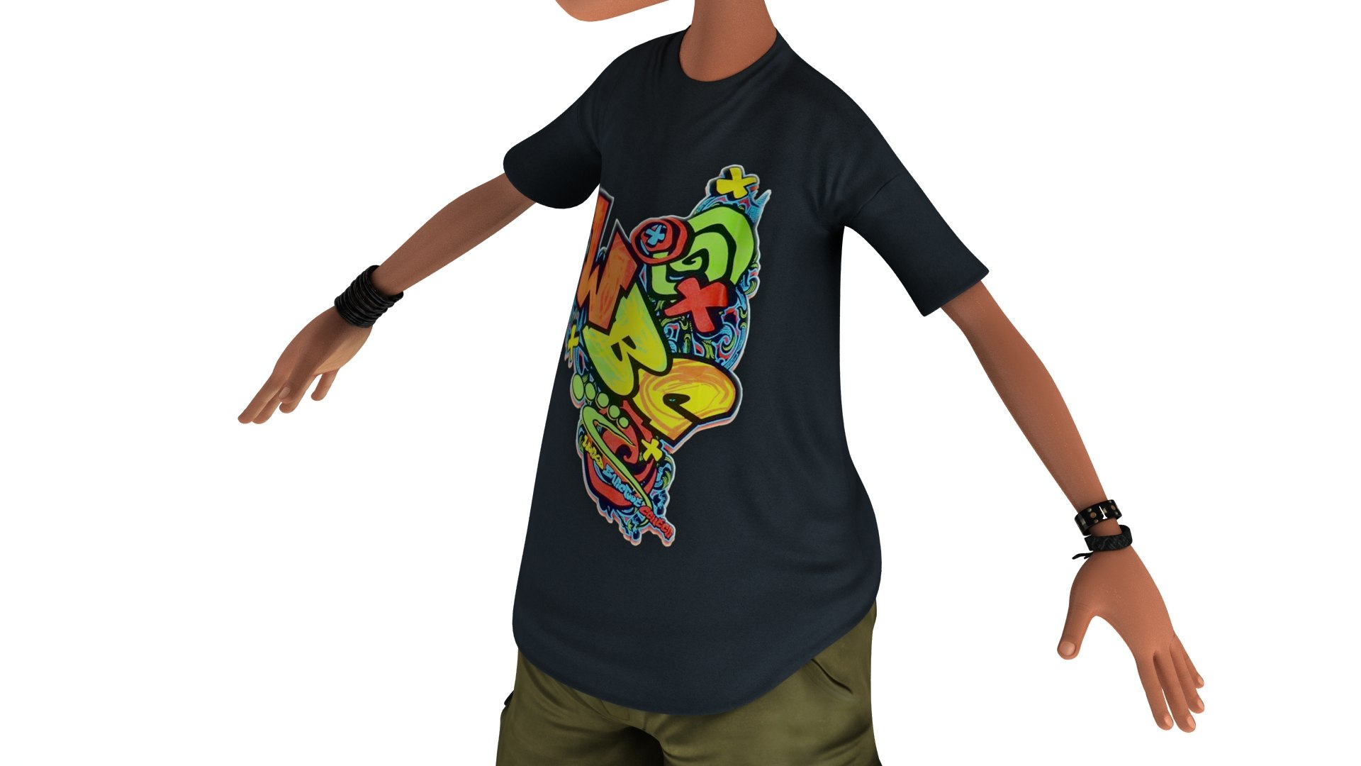 3D Model Cartoons Character Boy - TurboSquid 1807416