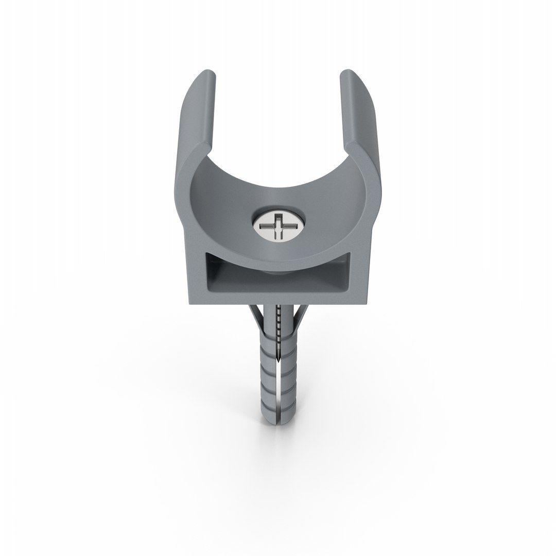 Clamp With Wall Plug 3D model - TurboSquid 1929002