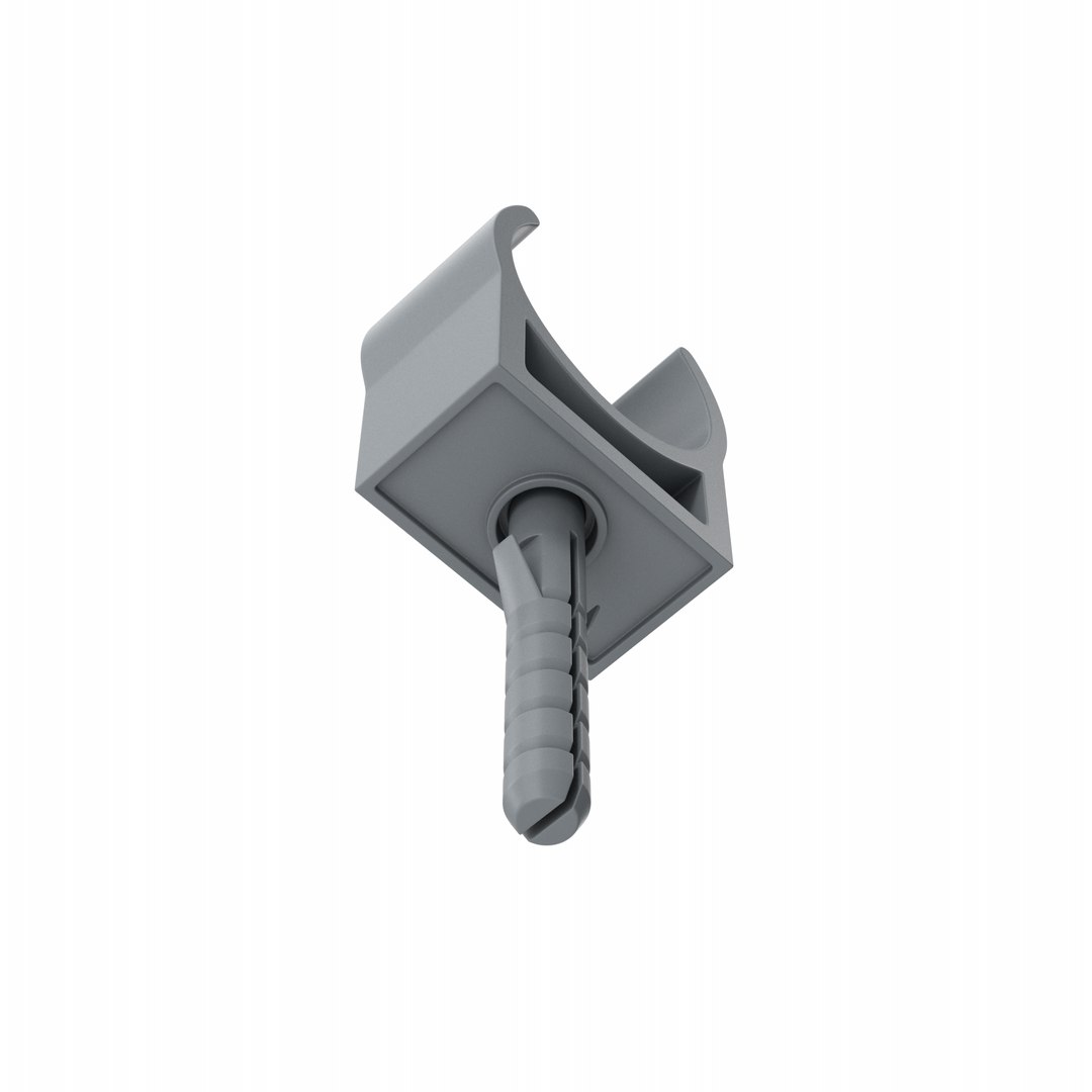 Clamp With Wall Plug 3D model - TurboSquid 1929002