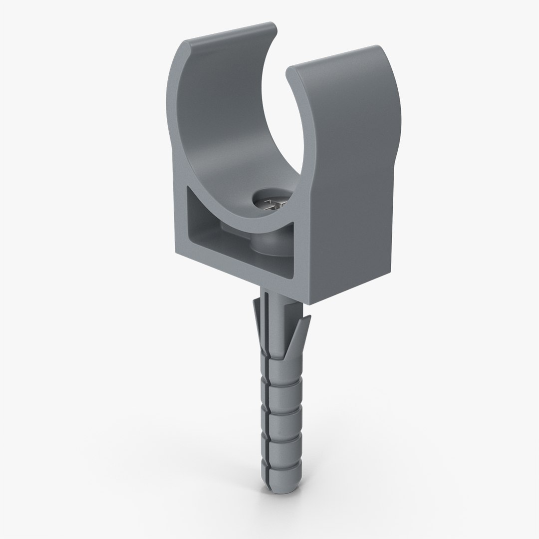 Clamp With Wall Plug 3D model - TurboSquid 1929002