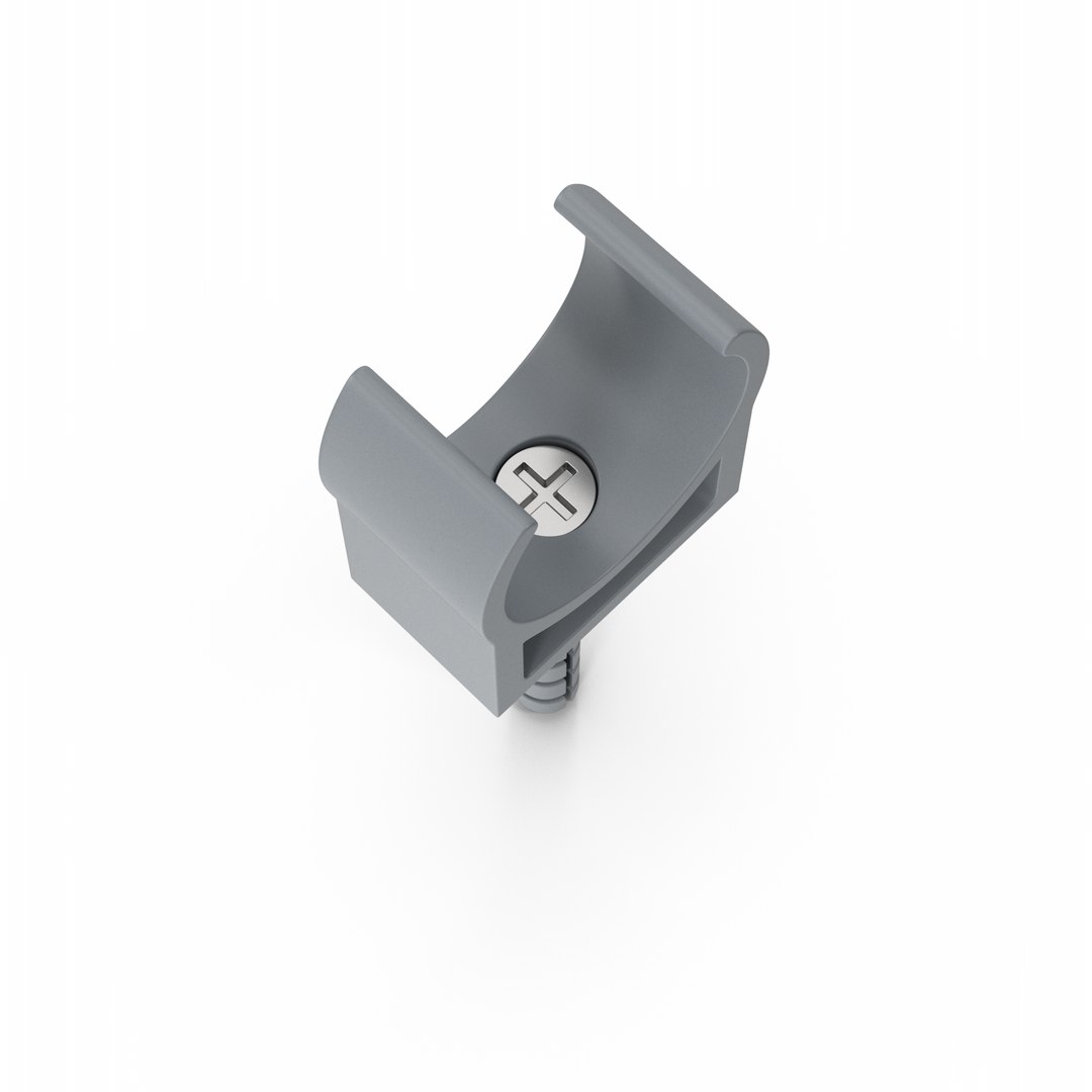 Clamp With Wall Plug 3D model - TurboSquid 1929002