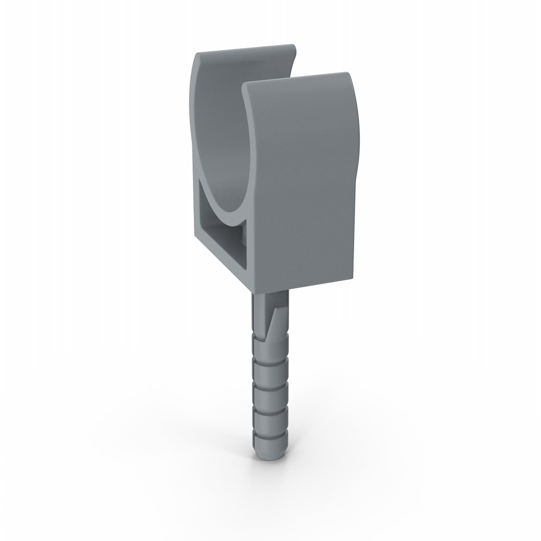 Clamp With Wall Plug 3D model - TurboSquid 1929002