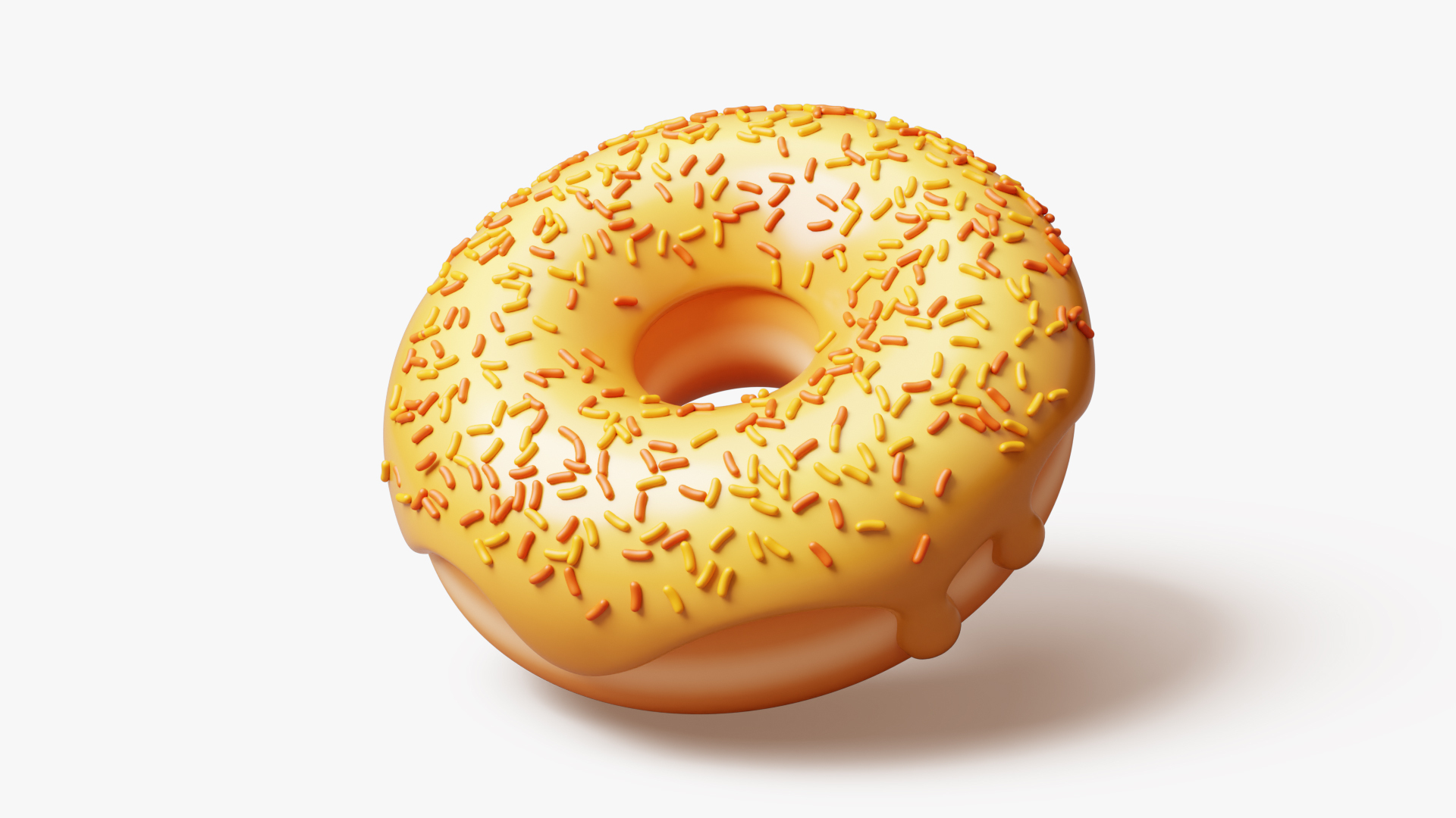 Set Of Stylized Colorful Donuts 3D - TurboSquid 2352281