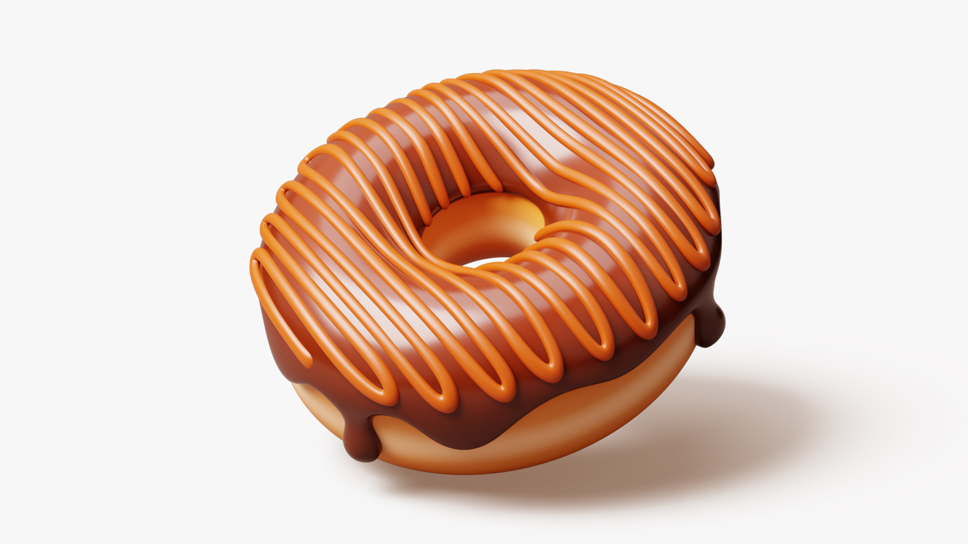 Set Of Stylized Colorful Donuts 3D - TurboSquid 2352281