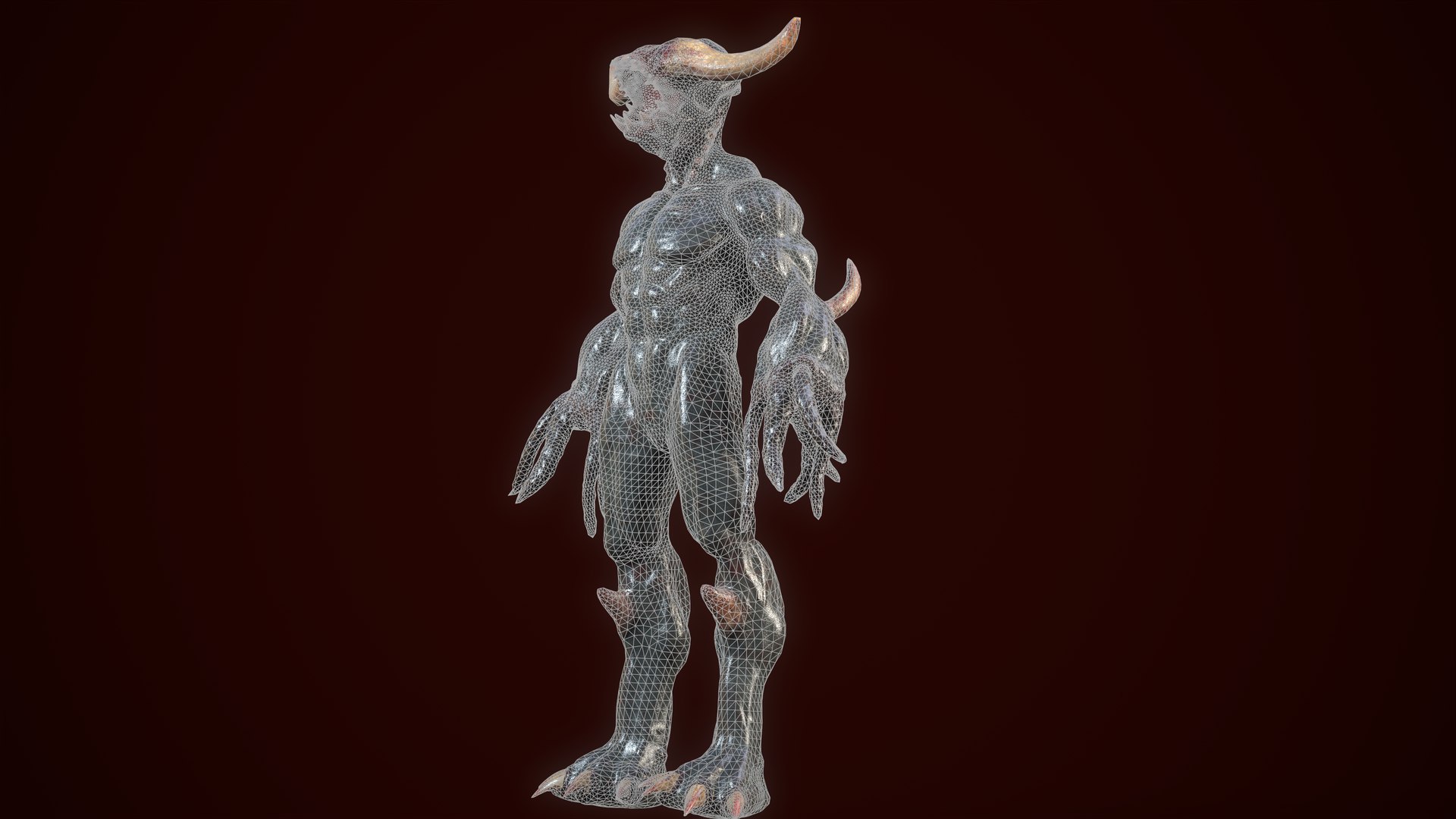3D Dark Demon Model - TurboSquid 2084641