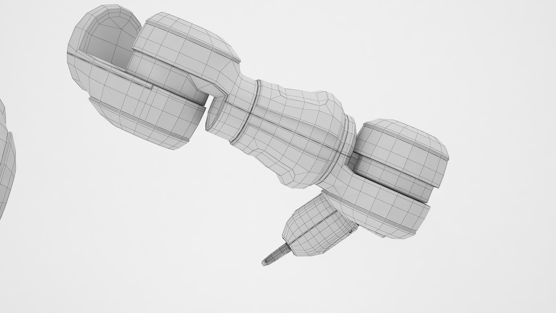 3D Industrial Robot Generic Arm 02 model - TurboSquid 2135974