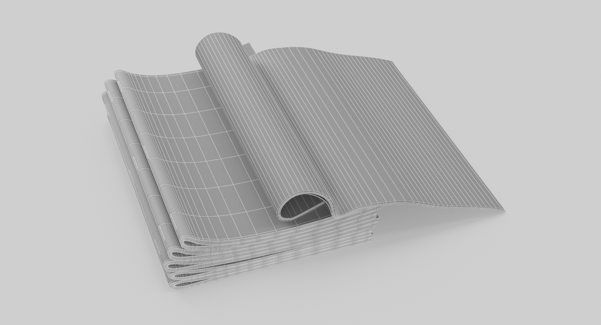 Realistic Magazines Open Set 3D Model - TurboSquid 1366891