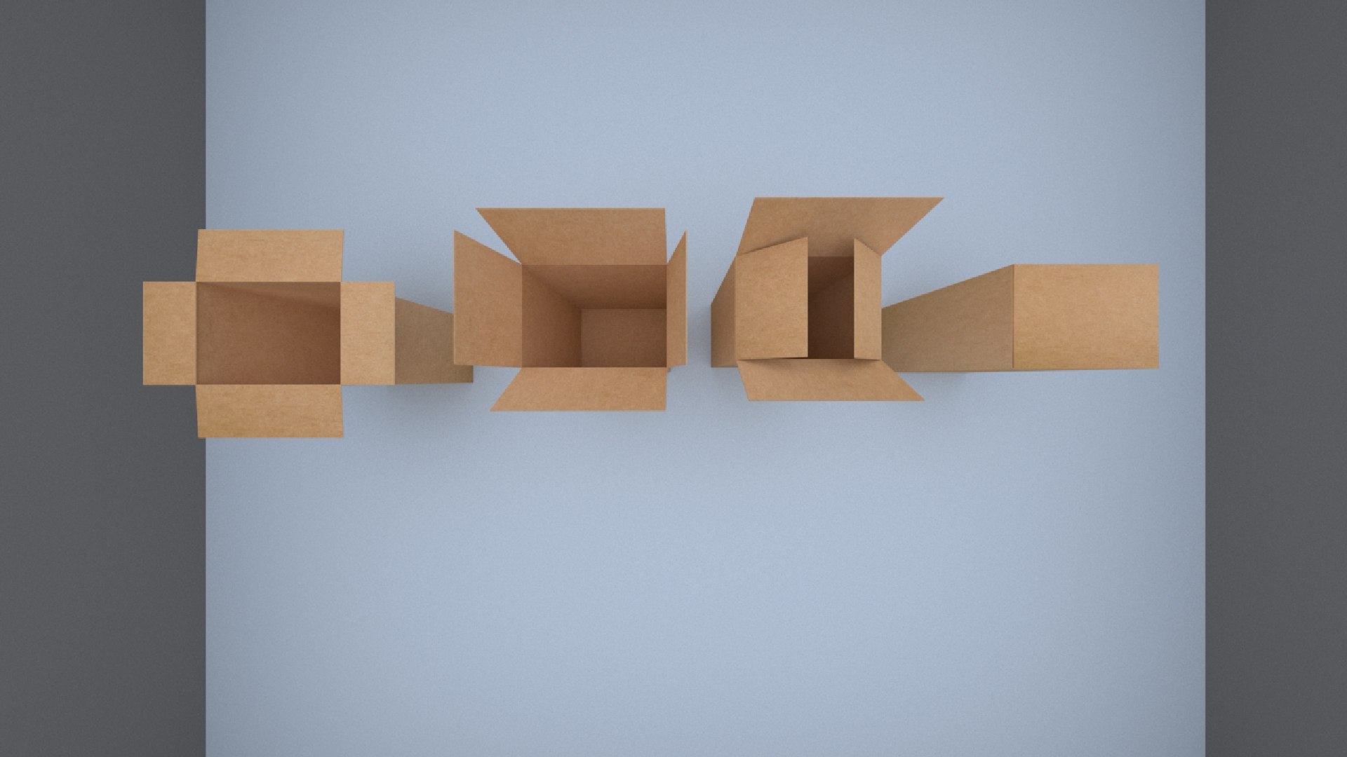 Free Cardboard Box 3D Model - TurboSquid 1845690