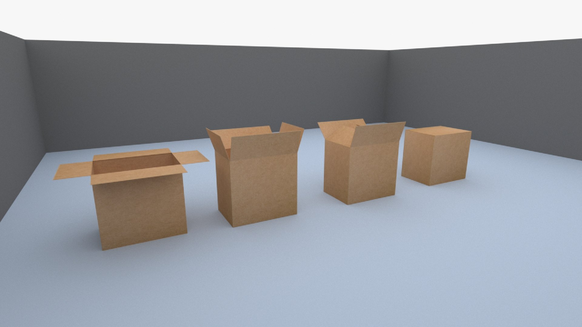 Free Cardboard Box 3D Model - TurboSquid 1845690