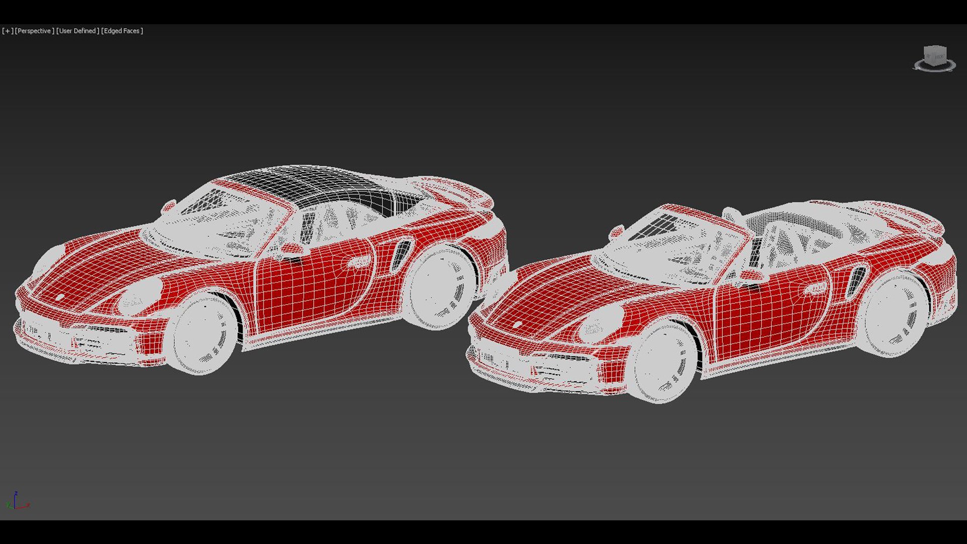 Porsche 911 Turbo S Cabriolet 3D - TurboSquid 2108947