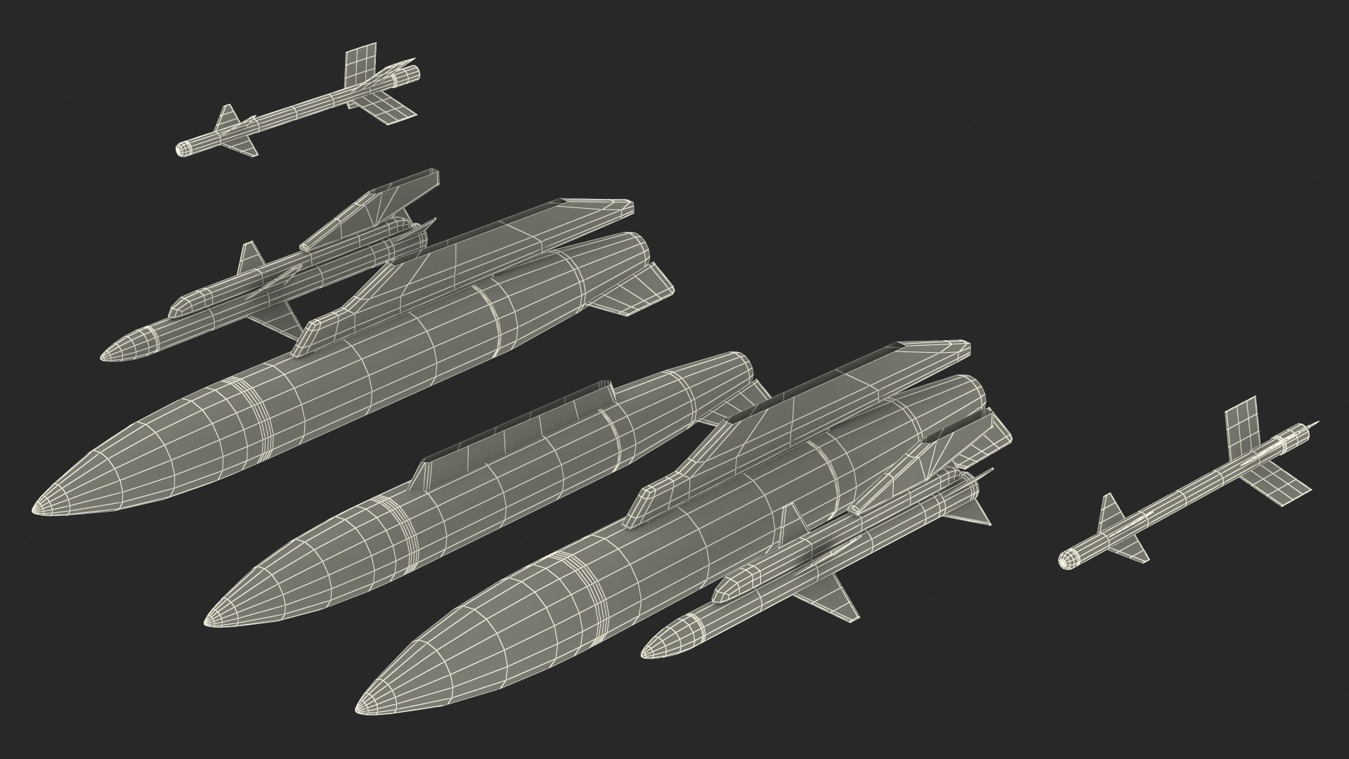 3D Fighter Jet Armament - TurboSquid 1797887
