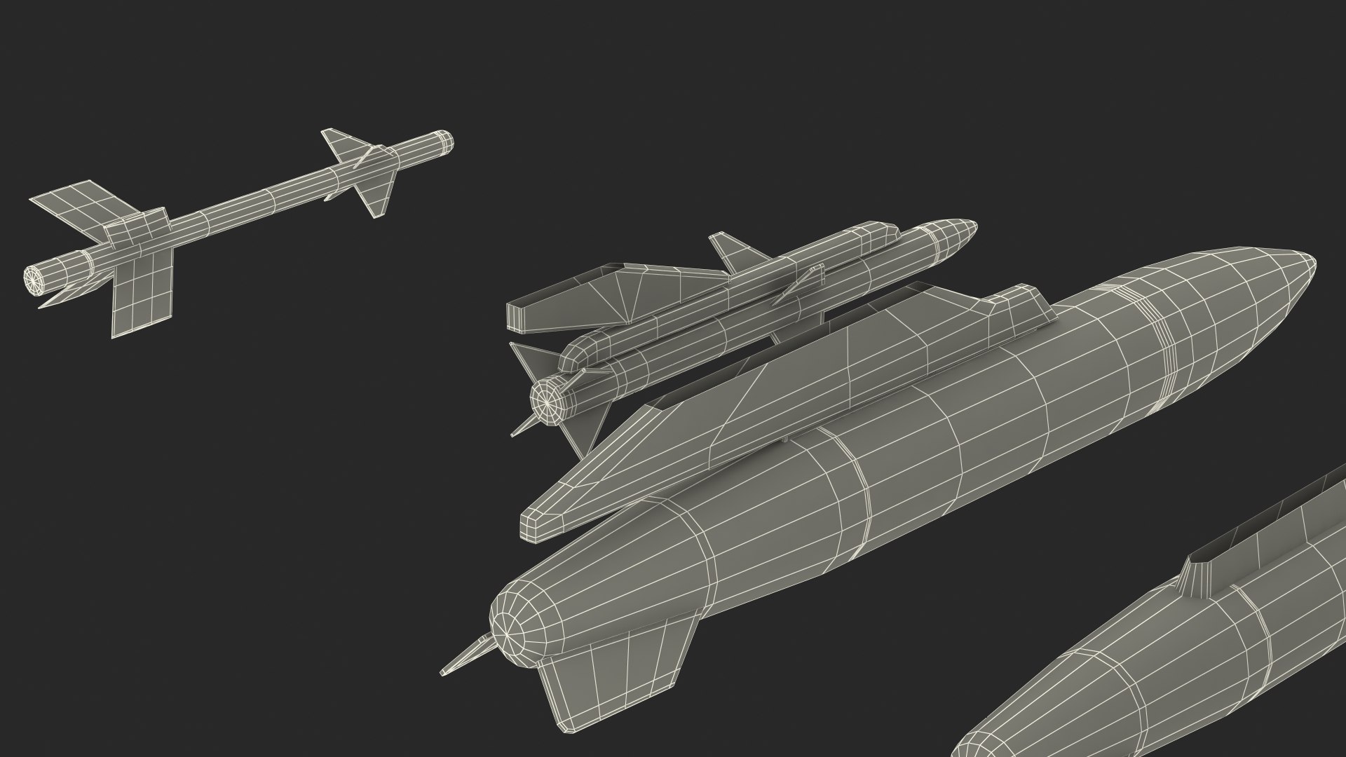 3D Fighter Jet Armament - TurboSquid 1797887