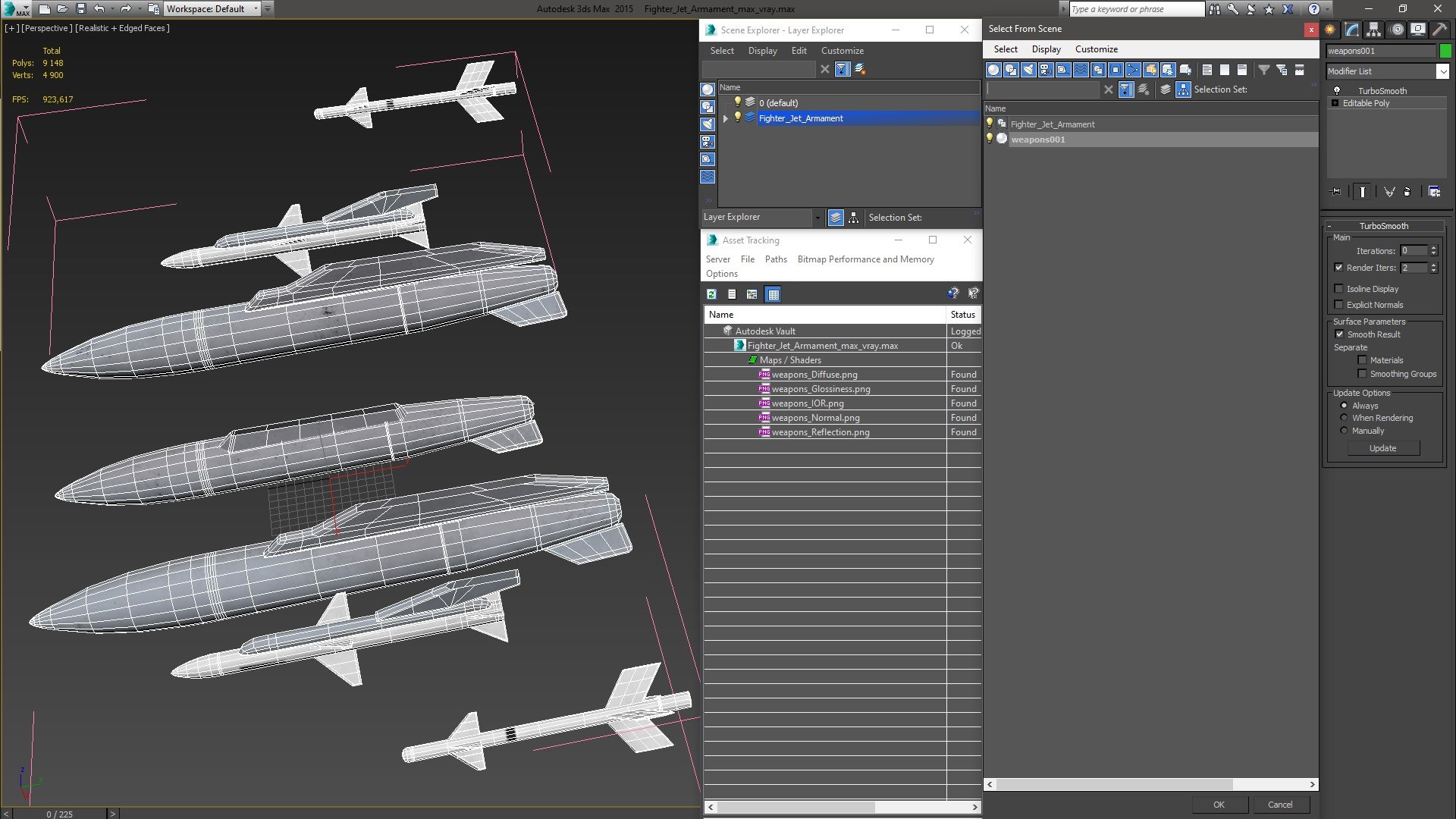 3D Fighter Jet Armament - TurboSquid 1797887