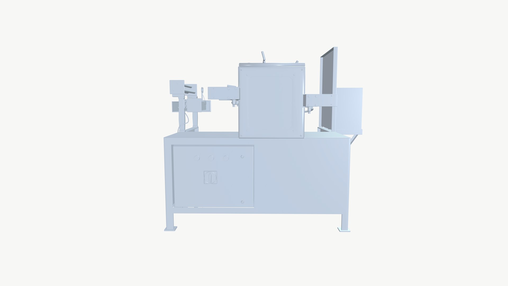 Wrap Reel Machine 3D - TurboSquid 2275433