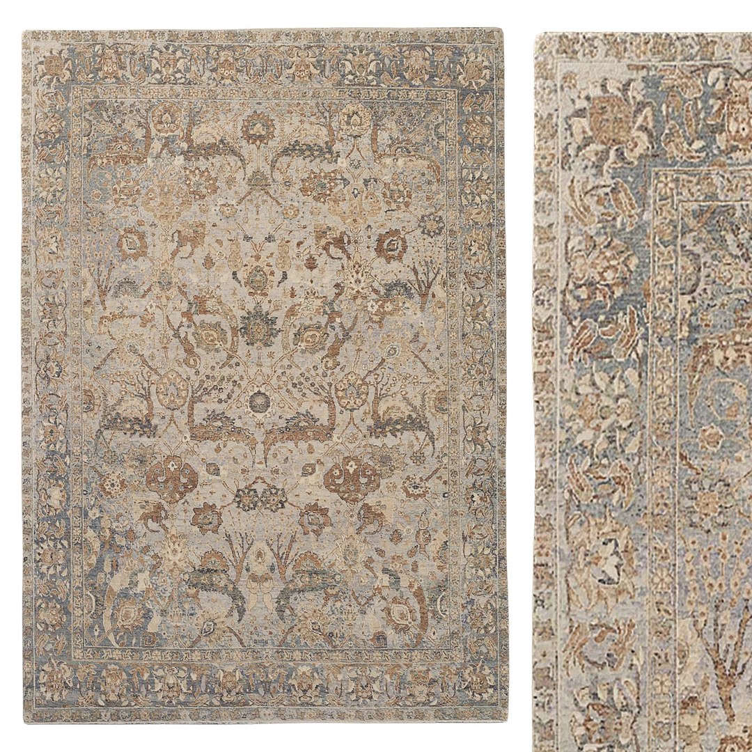 3D KAARU WOOL RUG - TurboSquid 2201661