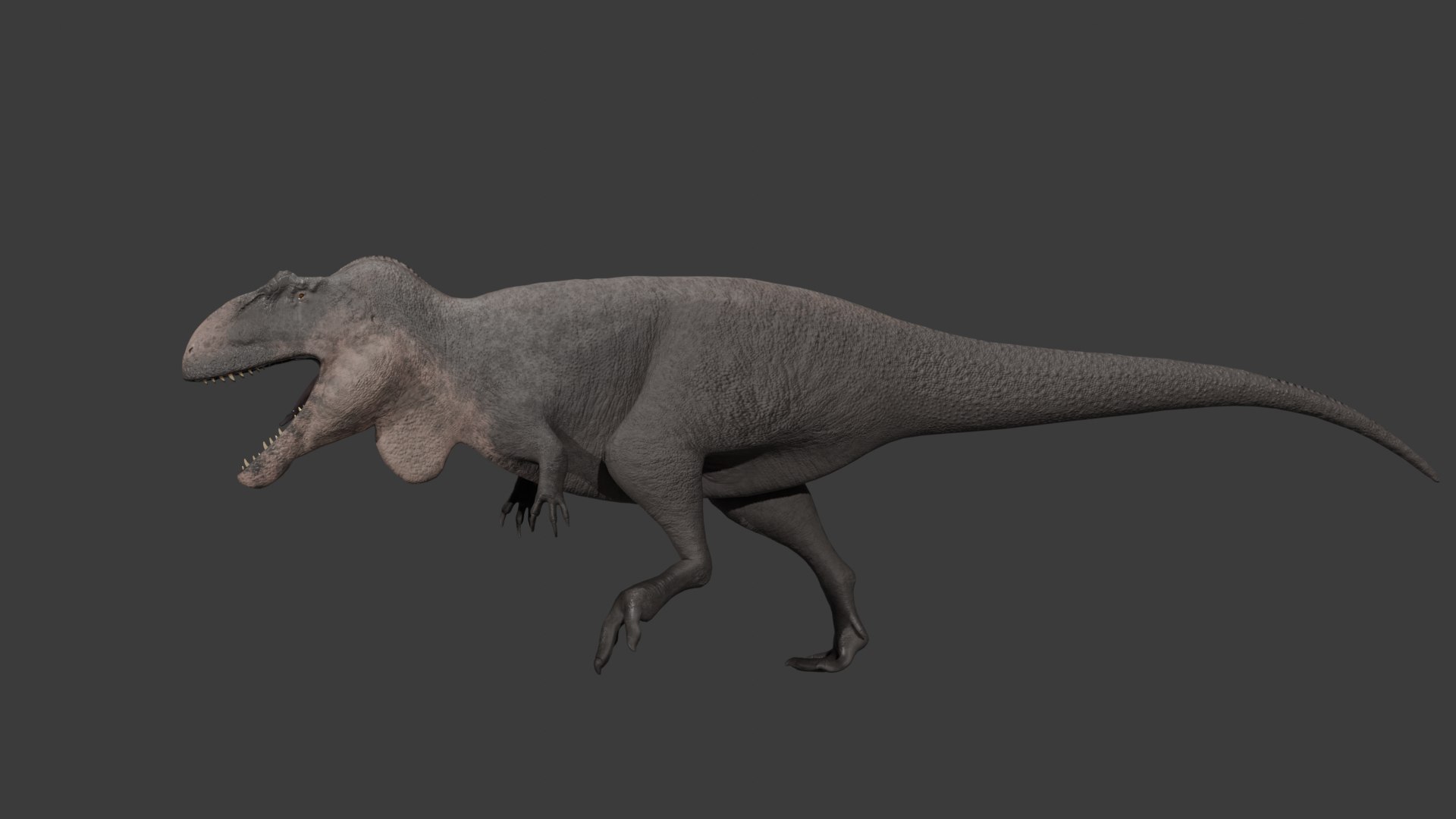 Realistic Giganotosaurus Rigged Lowpoly Model Model - TurboSquid 2367597