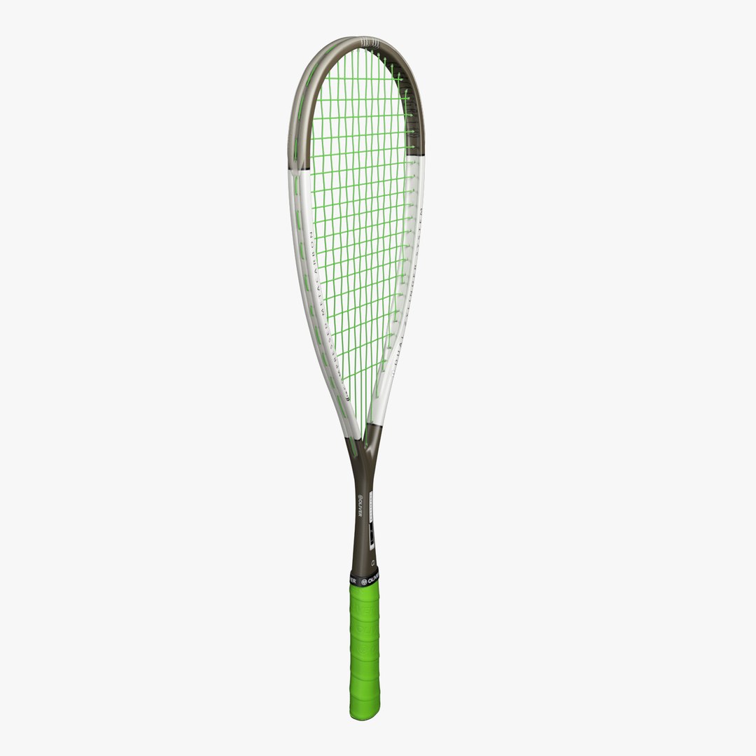 Oliver Squash Racket 3d Obj