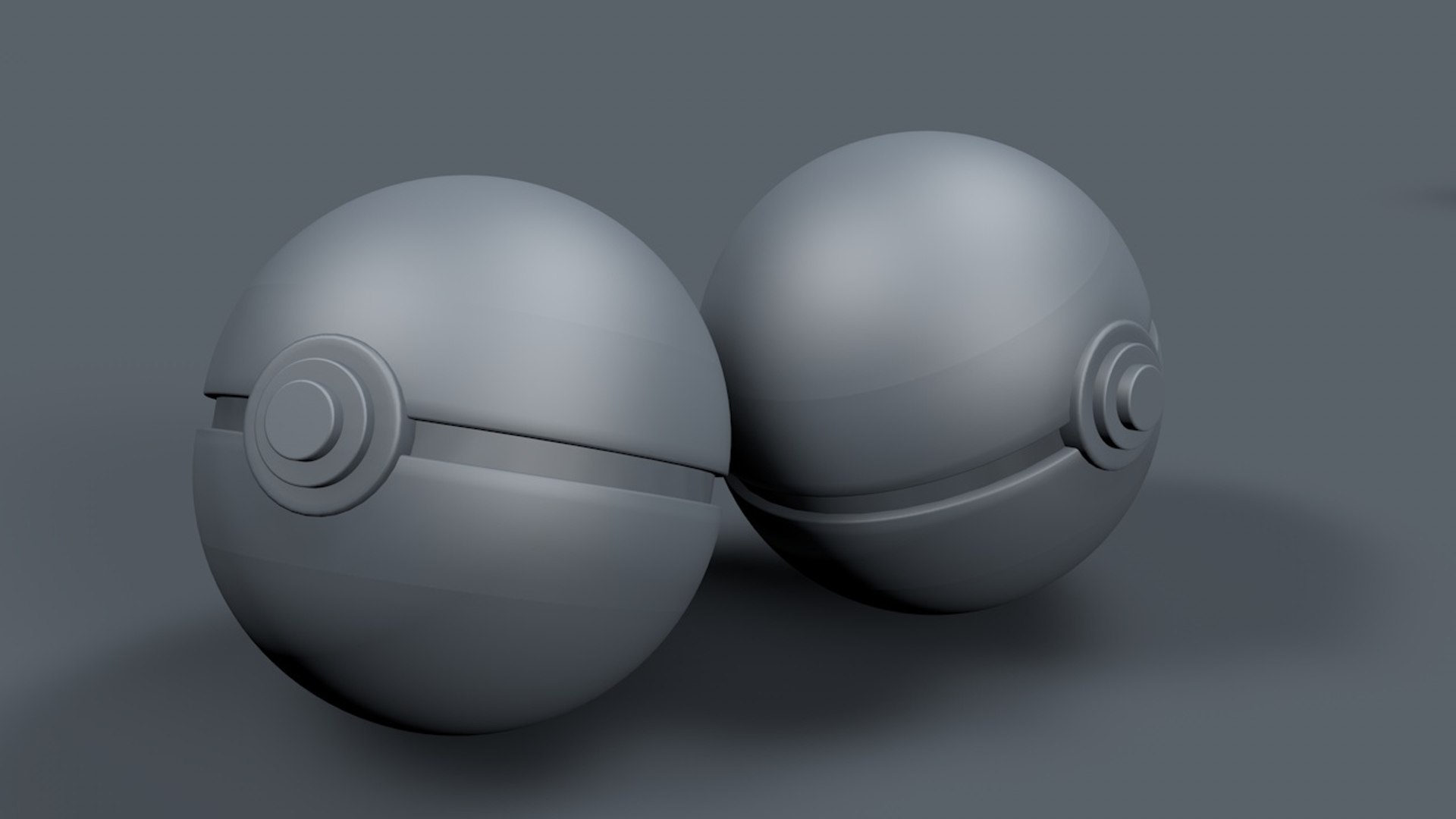 3D Pokemon Balls - TurboSquid 1527898
