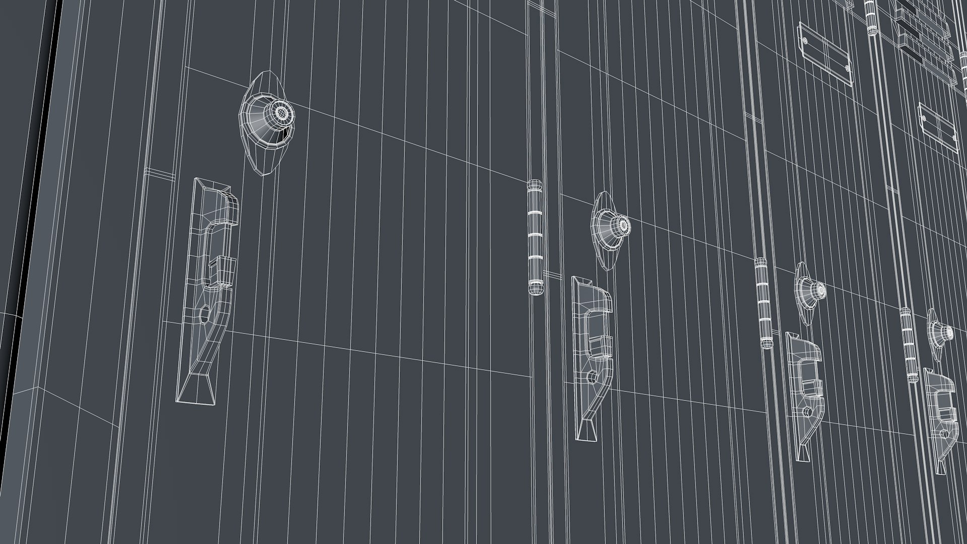 Locker lock 3D model - TurboSquid 1427353