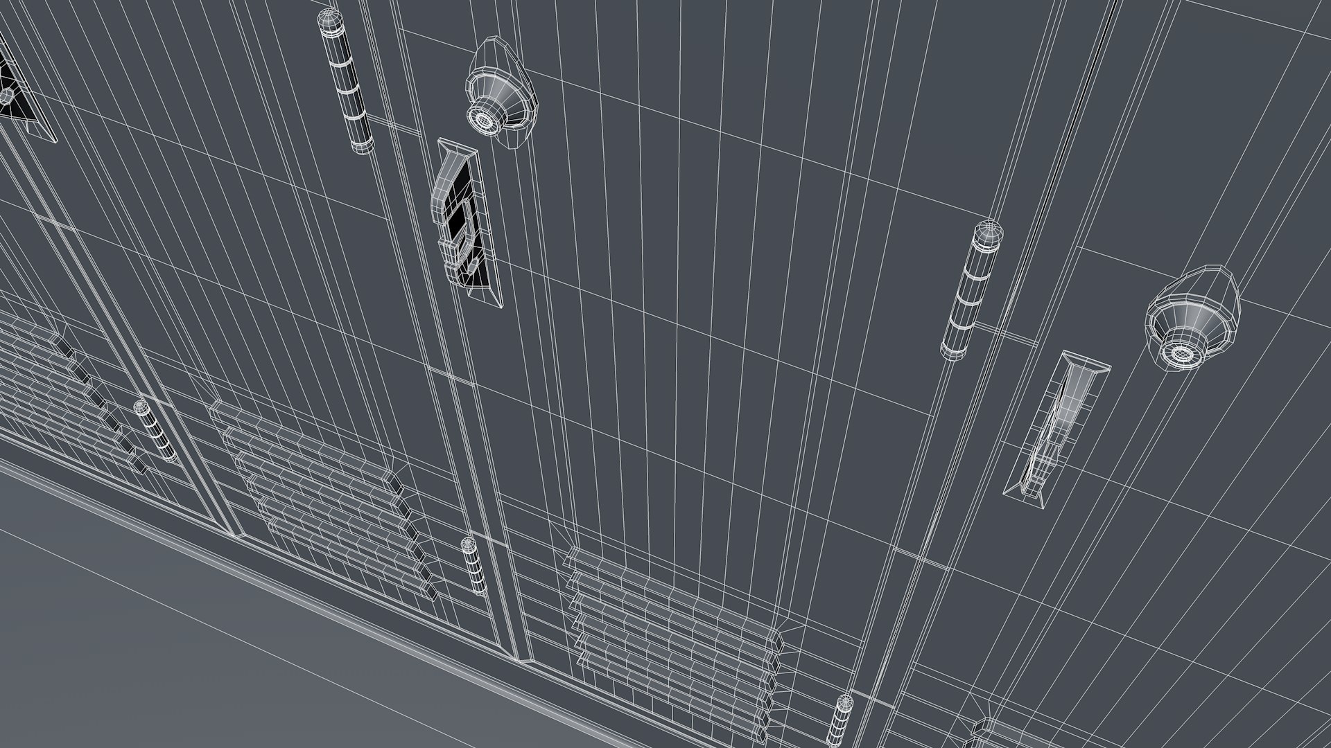 Locker lock 3D model - TurboSquid 1427353