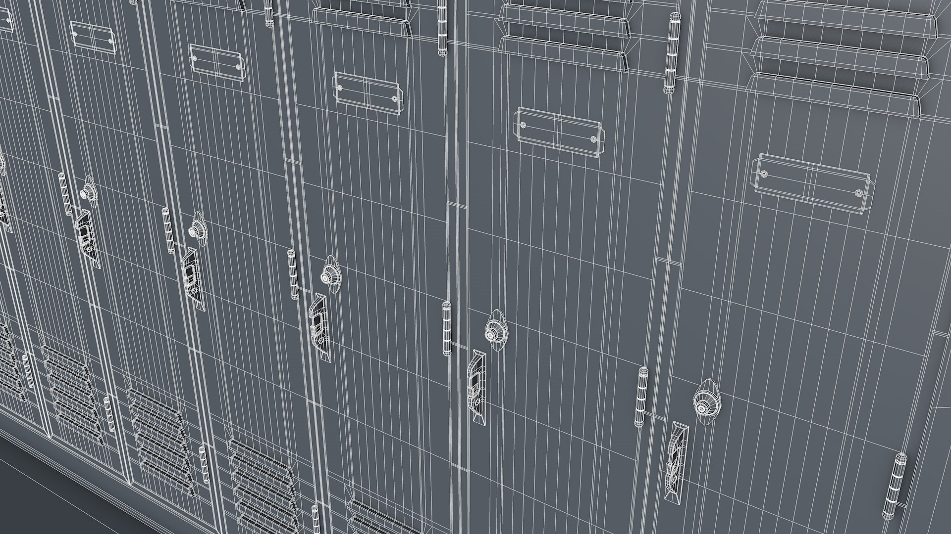 Locker lock 3D model - TurboSquid 1427353