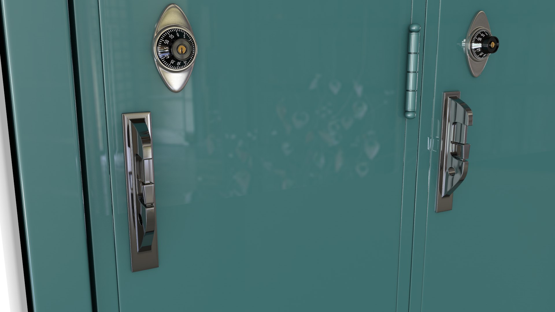 Locker lock 3D model - TurboSquid 1427353