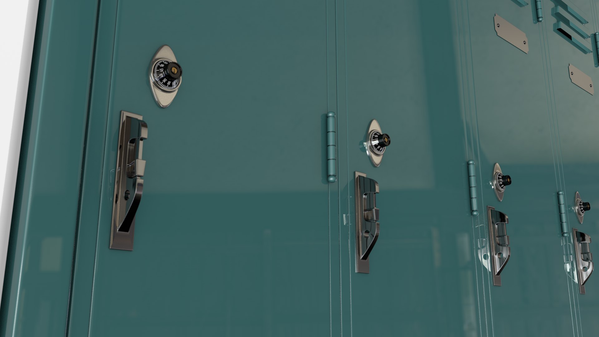 Locker lock 3D model - TurboSquid 1427353