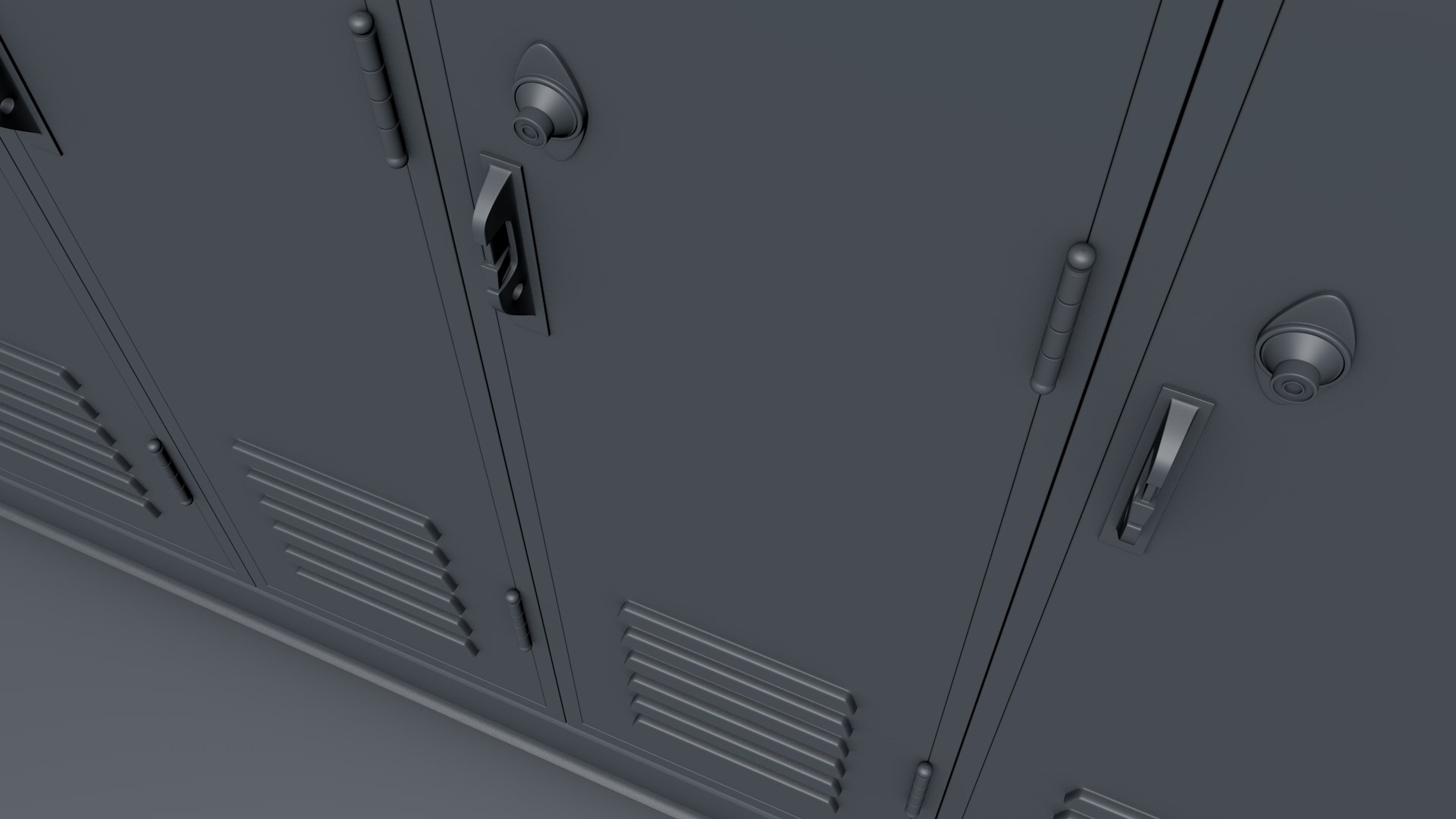 Locker lock 3D model - TurboSquid 1427353