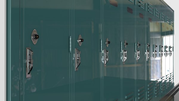 Locker lock 3D model - TurboSquid 1427353